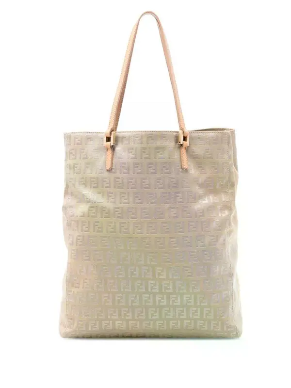 Fendi 2000-2010 Zucchino Canvas Tote Bag