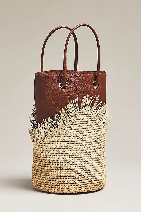 SENSI STUDIO Two-tone Bucket Bag