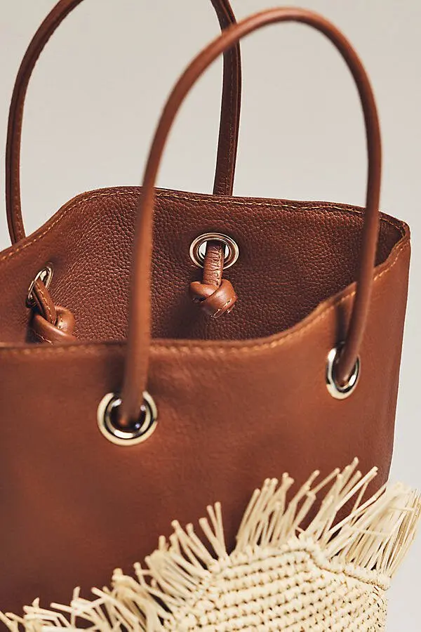 SENSI STUDIO Two-tone Bucket Bag