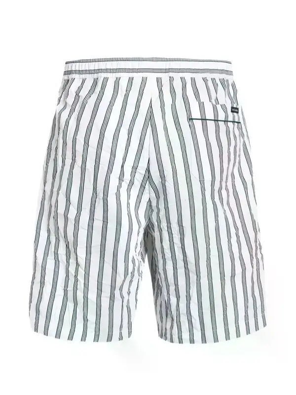 Dolce & Gabbana Crinkled Striped Poplin Jogging Boxers