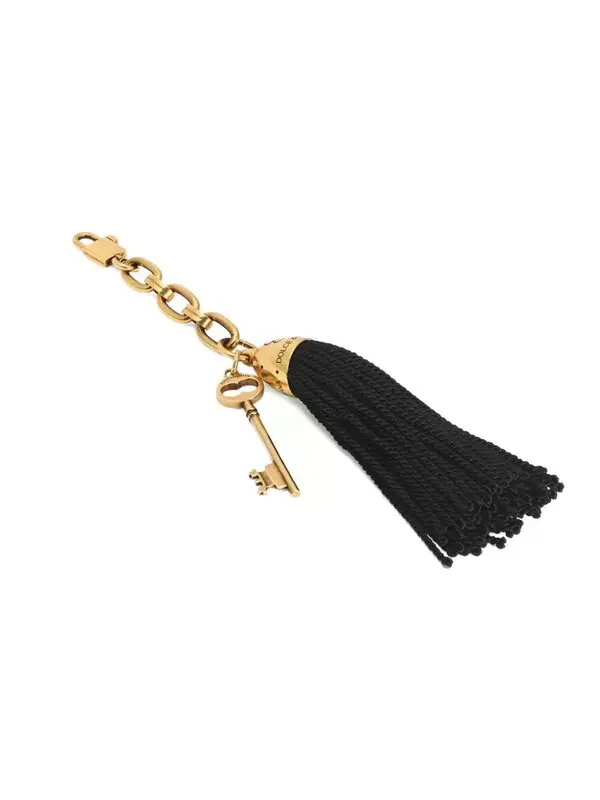Dolce & Gabbana Tassel Keychain - Gold