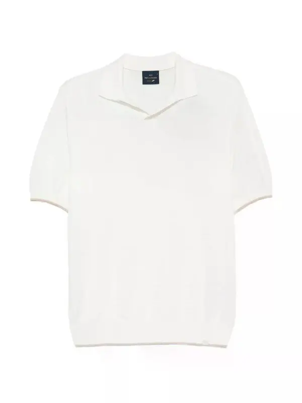 Paul & Shark Textured Short-sleeve Polo Shirt