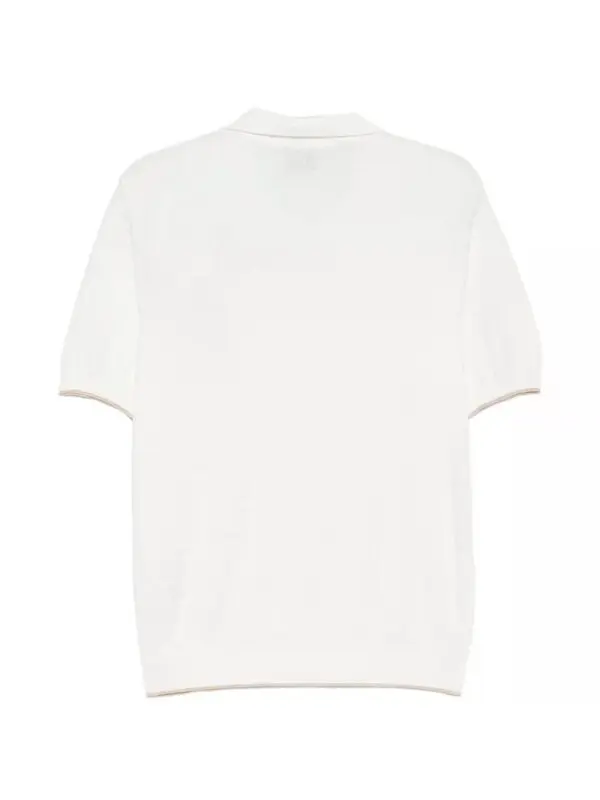Paul & Shark Textured Short-sleeve Polo Shirt