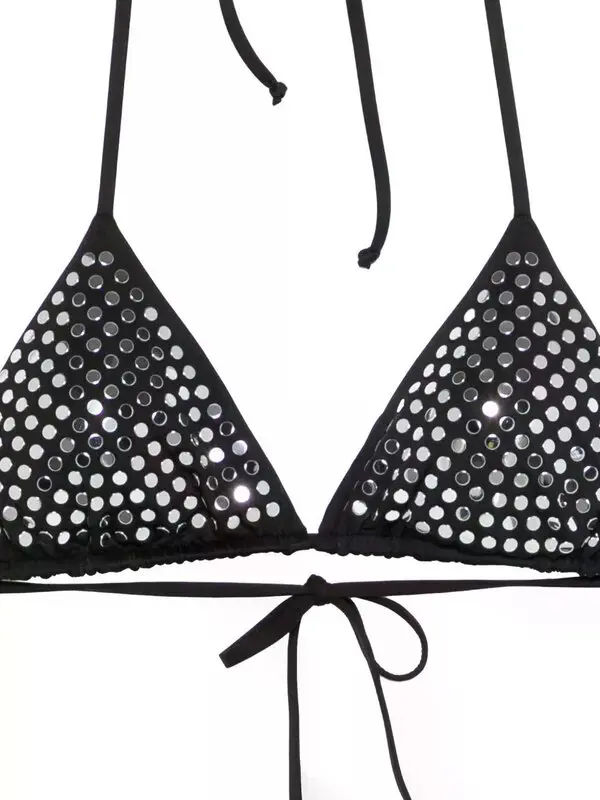 FISICO Stud-embellished Bikini - Black