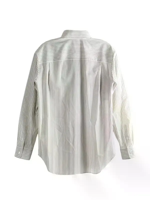 THE ROW Striped Shirt With Pocket
