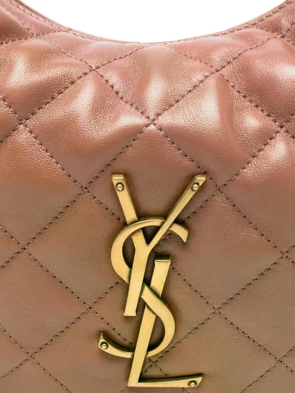 Saint Laurent Baby Icarino Quilted Logo Tote Bag