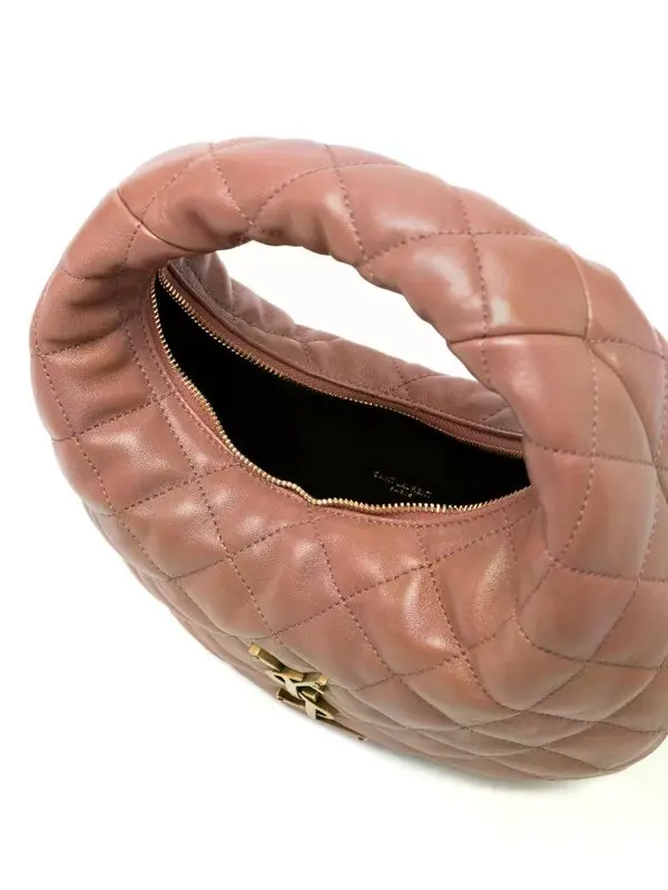 Saint Laurent Baby Icarino Quilted Logo Tote Bag