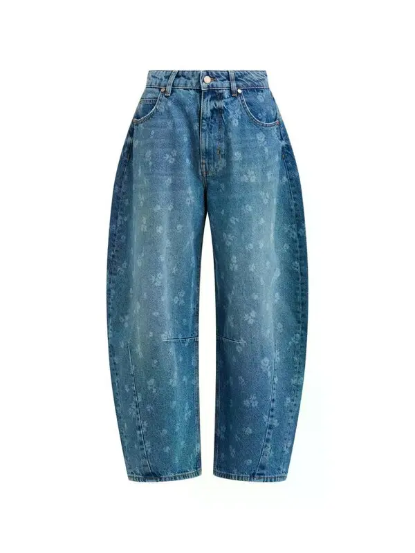 Essentiel Antwerp Floral-print Jeans - Blue
