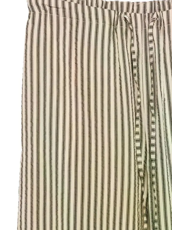 ALYSI Striped Trousers - Neutrals