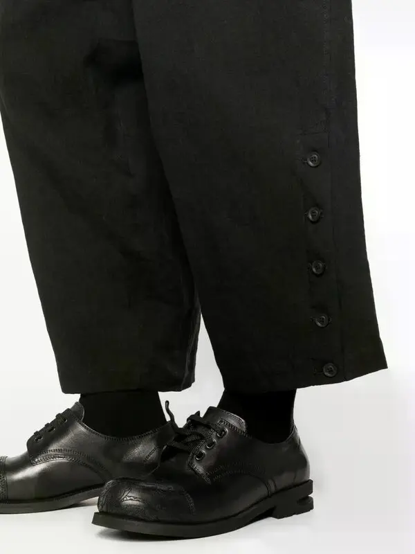 Yohji Yamamoto Pleated Cargo Trousers