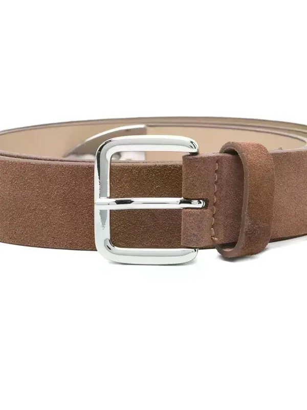 TELA D. Rock Suede Buckle Belt
