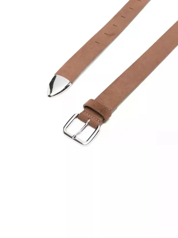TELA D. Rock Suede Buckle Belt