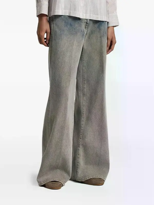 Peserico Tie & Dye Palazzo Jeans