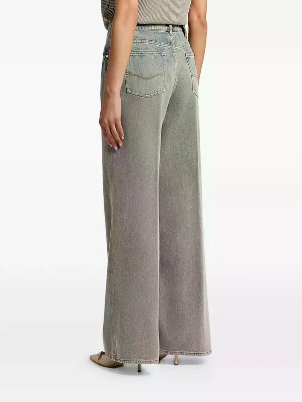 Peserico Tie & Dye Palazzo Jeans