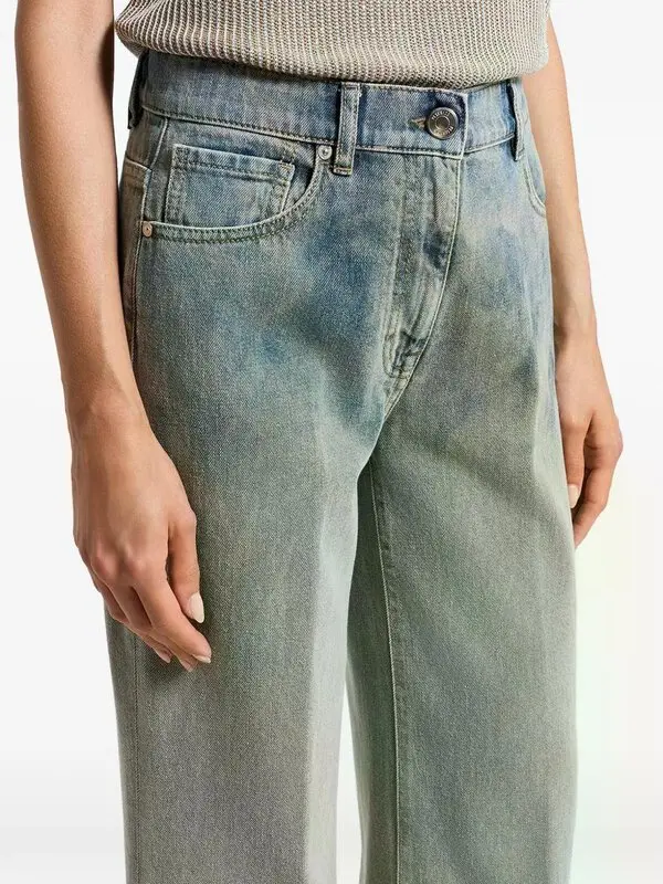 Peserico Tie & Dye Palazzo Jeans