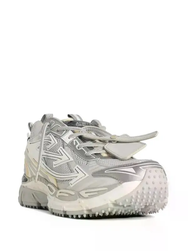 Off-White Logo Sneakers - Grey