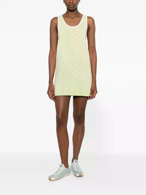 Gucci Gg-motif Mini Dress