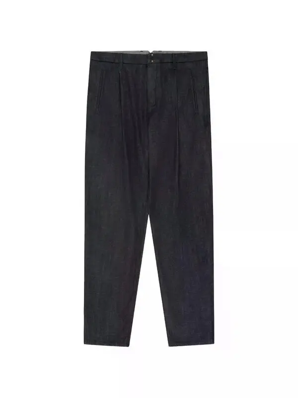SLOWEAR Pleated Five-pocket Jeans