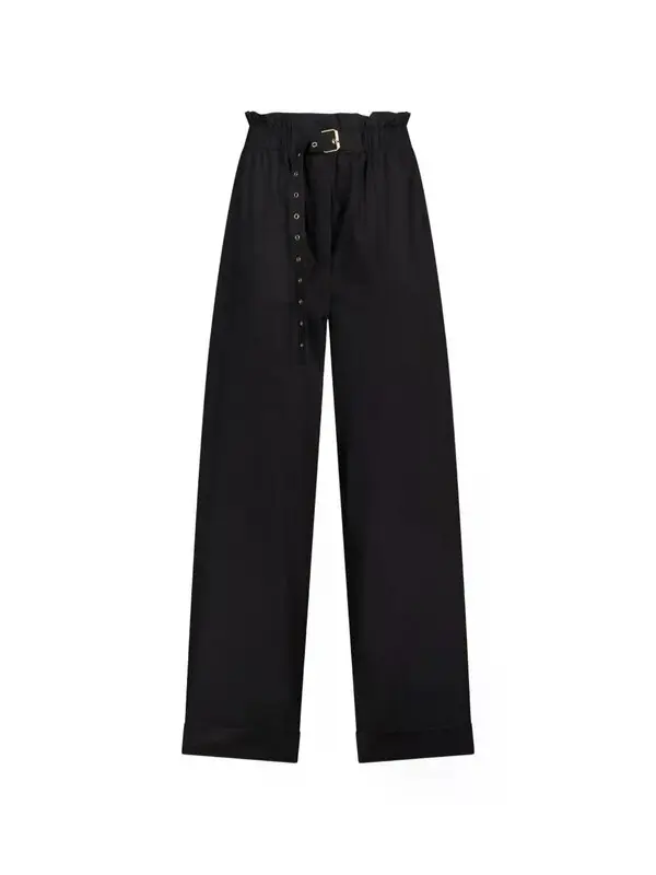 Liu Jo Belted Trousers - Black