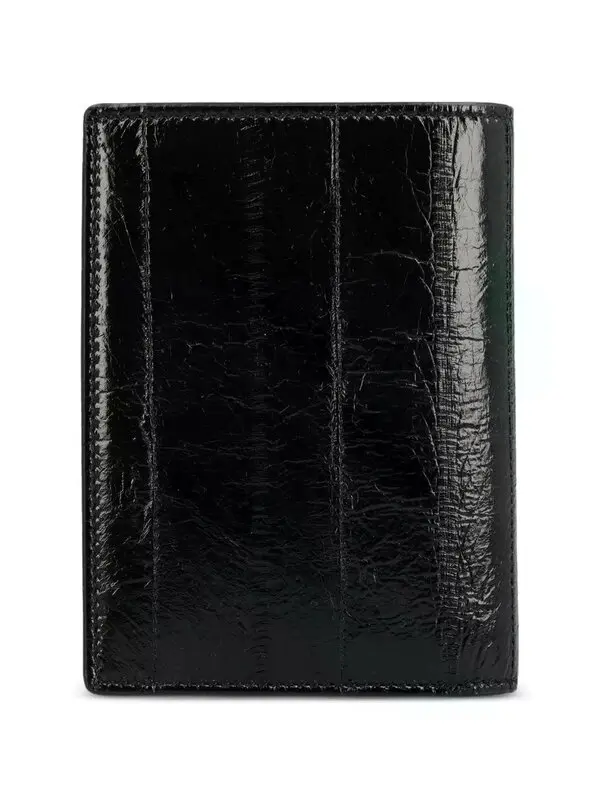 Saint Laurent Logo-plaque Leather Wallet