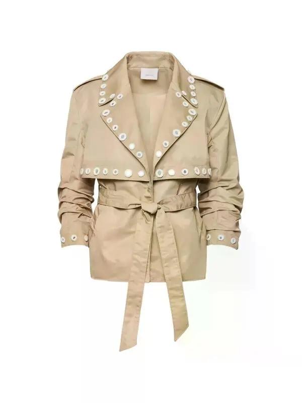 Cinq À Sept Yates Short Trench Jacket