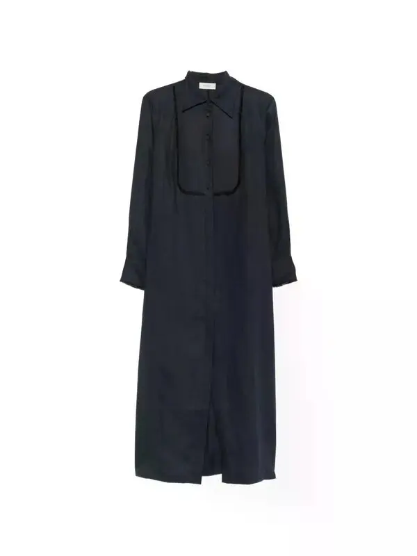 Agnona Ribbon Trim Shirt Dress