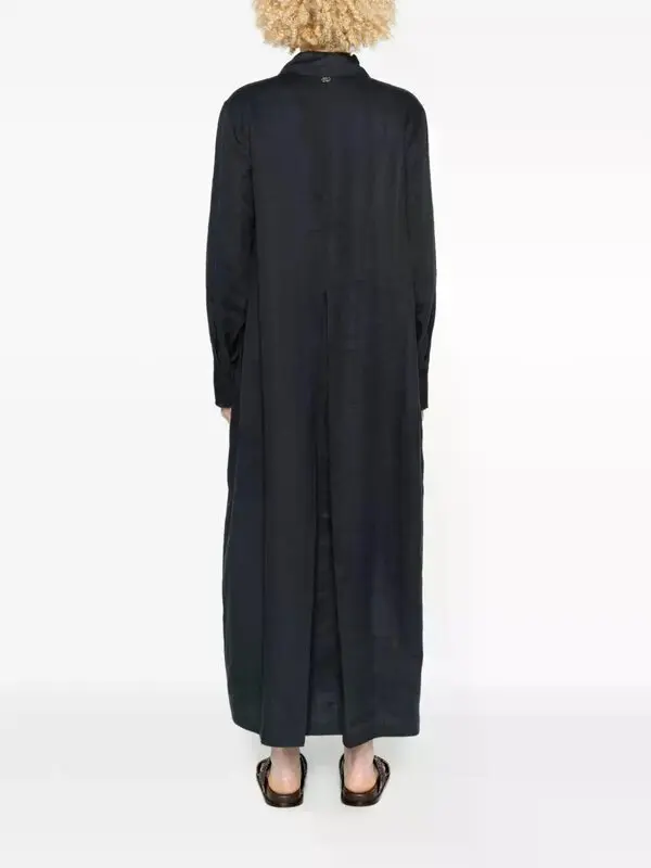Agnona Ribbon Trim Shirt Dress