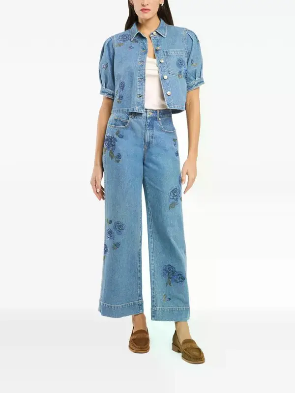 Cinq À Sept Betsy Wide-leg Jeans