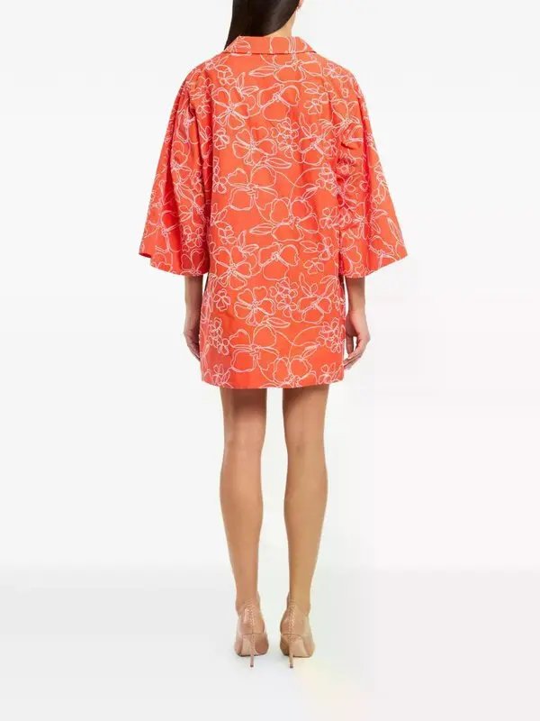 Cinq À Sept Arcia Floral Kaftan Dress