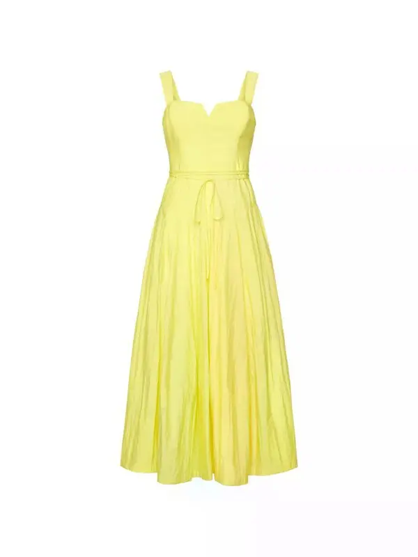 Cinq À Sept Jerome Flared Dress - Yellow