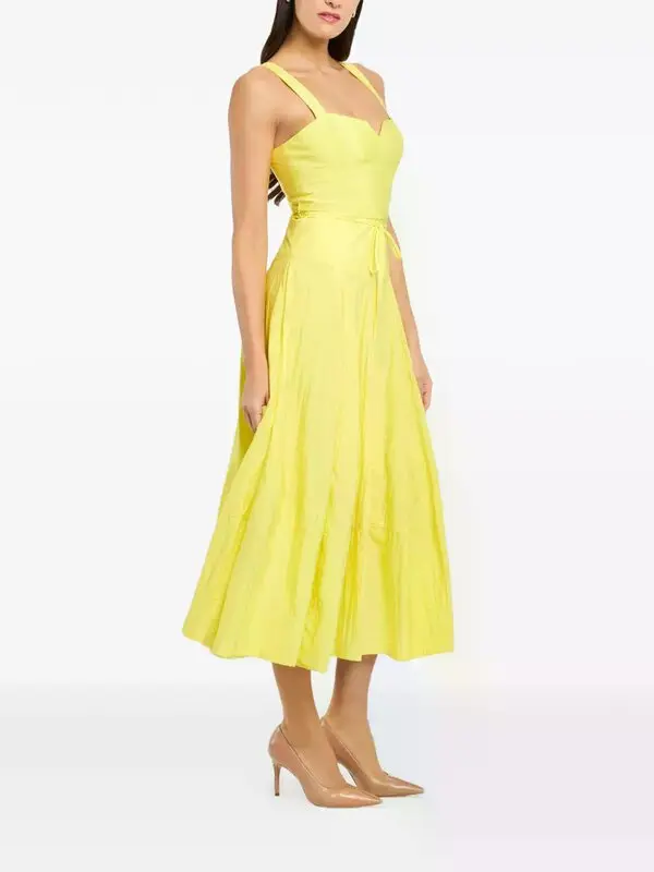 Cinq À Sept Jerome Flared Dress - Yellow