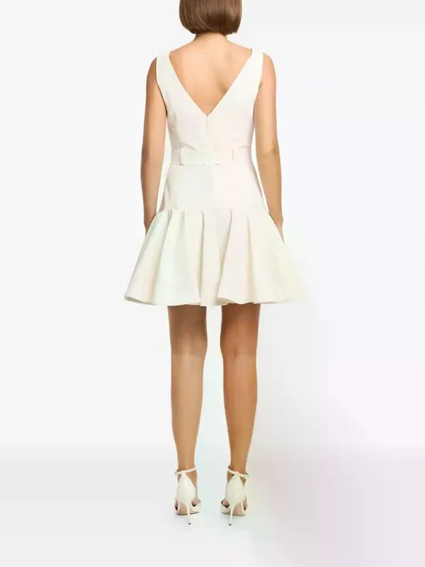 Cinq À Sept Maeva Belted Dress - White