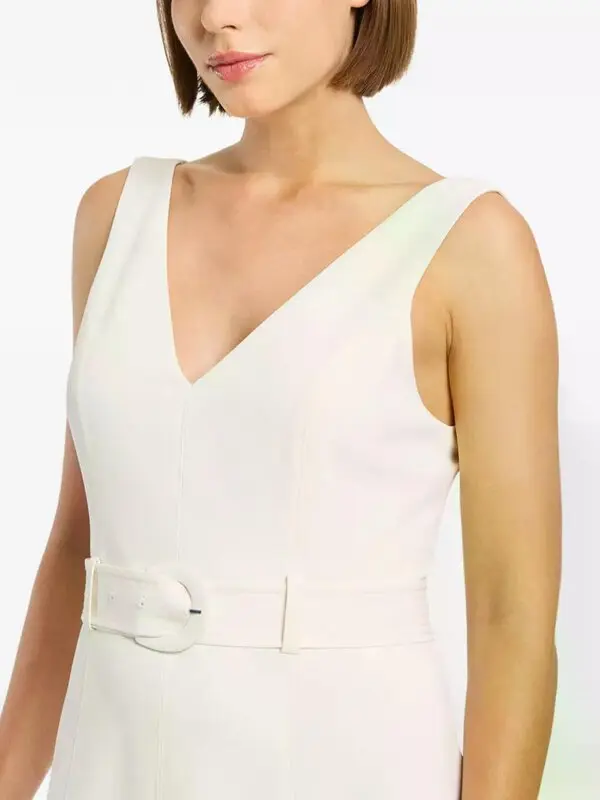 Cinq À Sept Maeva Belted Dress - White
