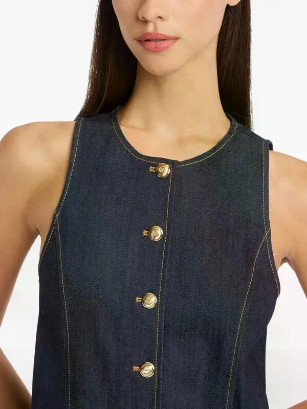 Cinq À Sept Elyse Denim Dress - Blue