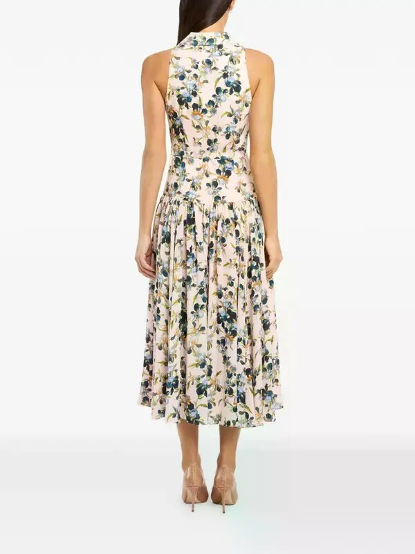 Cinq À Sept Saraih Floral Sleeveless Shirt Dress