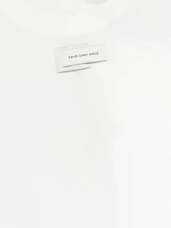 FENG CHEN WANG Logo-patch Vest