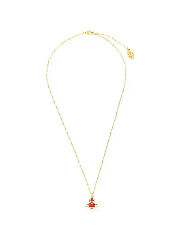 VIVIENNE WESTWOOD Fabianna Bas Relief Necklace - Gold
