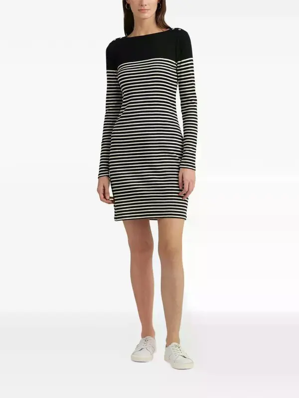Ralph Lauren Striped Pattern Dress