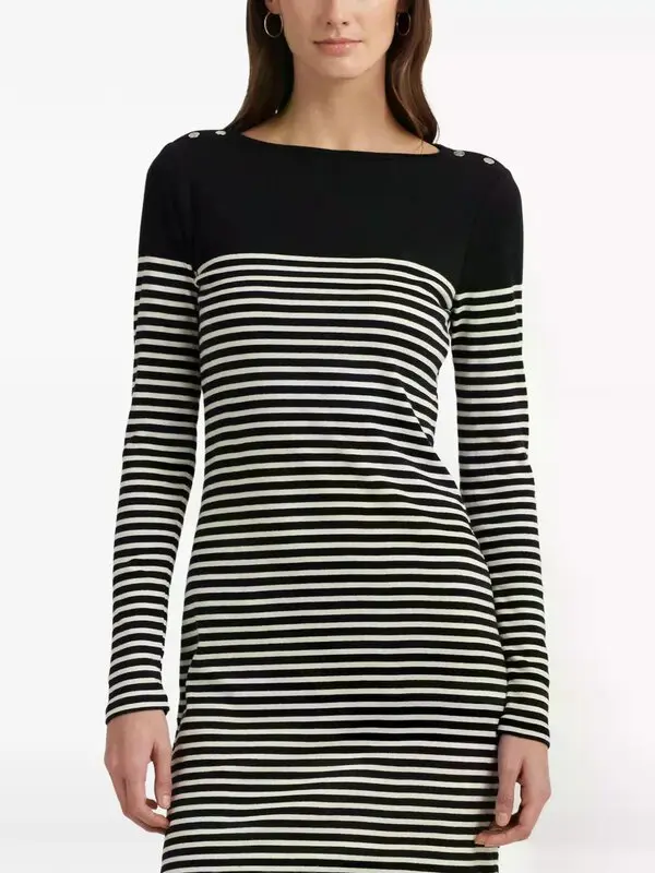 Ralph Lauren Striped Pattern Dress