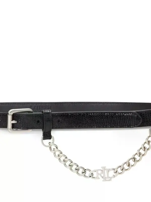 Ralph Lauren Chain-detail Buckle Belt