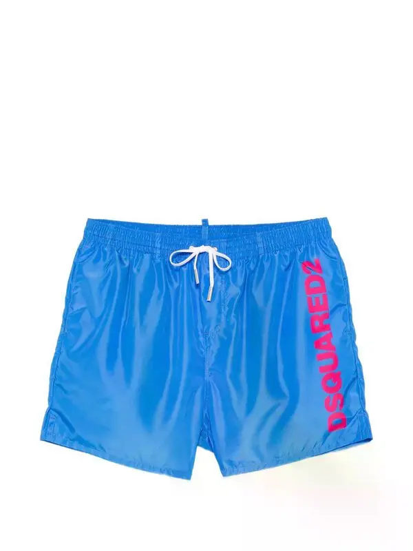Dsquared2 Logo Swim Shorts - Blue