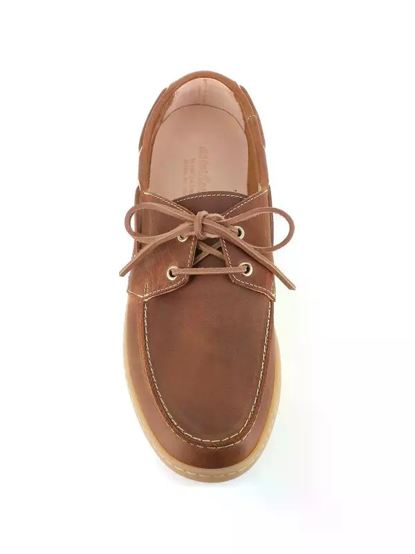 ASTORFLEX Velaflex Lace-up Boat Shoes - Brown