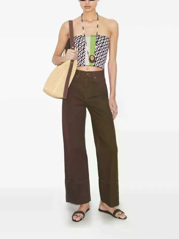 Tory Burch Jacquard Bandeau Top