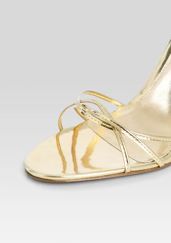 Retrofete Lucia Sandal - Light Gold