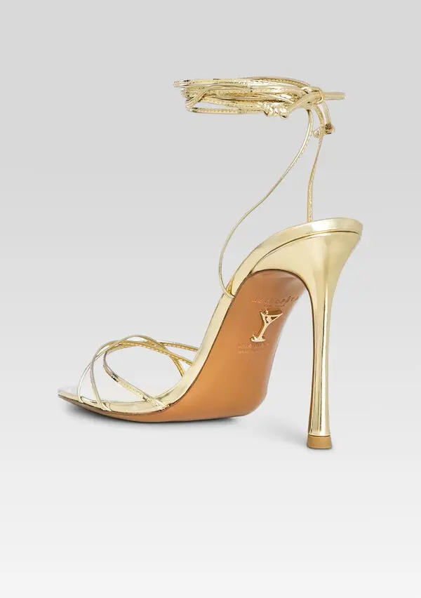 Retrofete Lucia Sandal - Light Gold