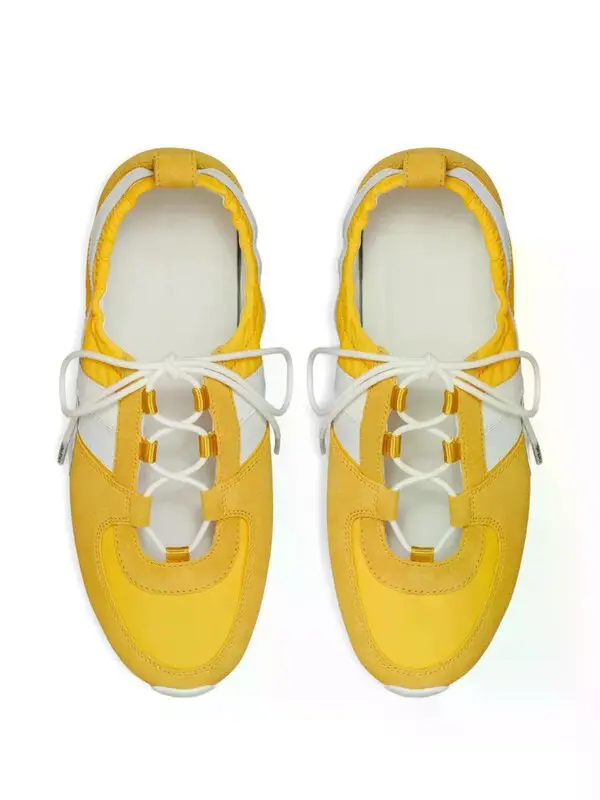 Tory Burch Hank Ballet Sneakers - Yellow