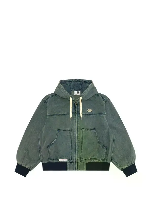 AAPE BY *A BATHING APE Hooded Zip Jacket - Blue