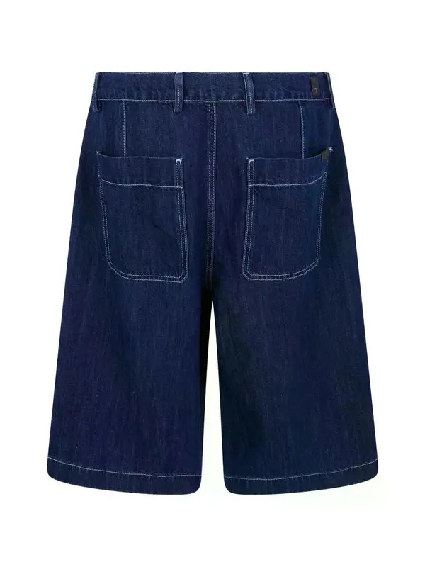 7 For All Mankind Contrast Stitch Shorts