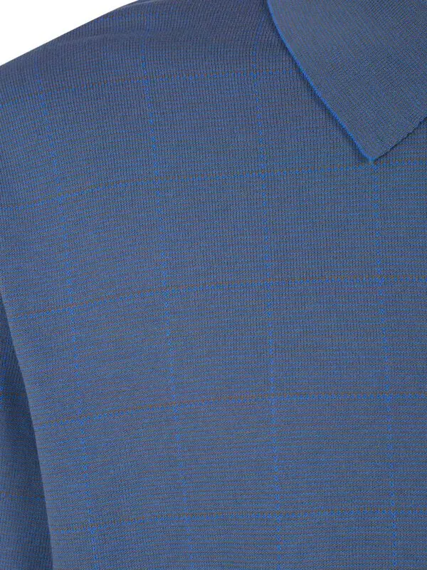 Paul Smith Checked Shirt - Blue