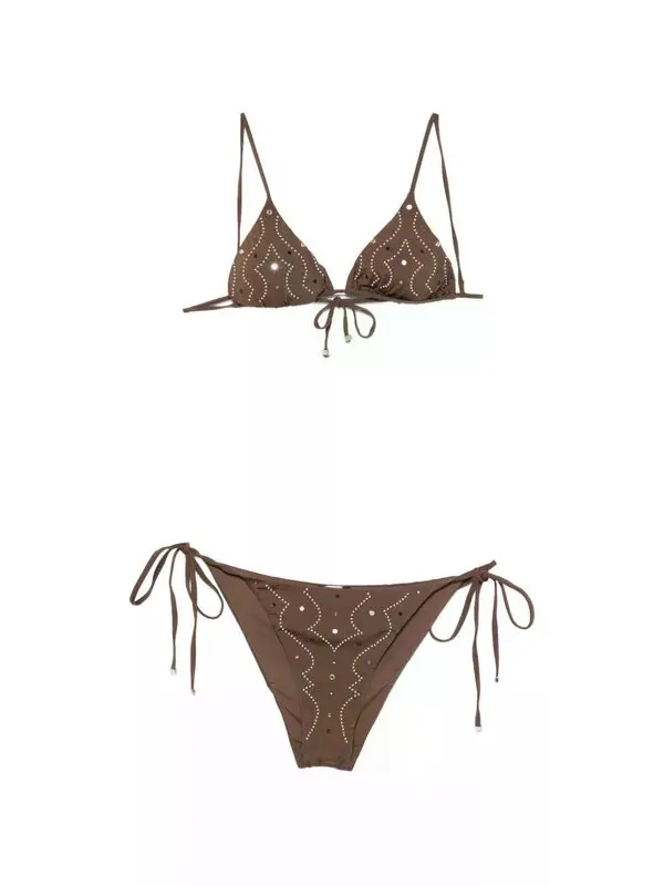 VENUJA Triangle Cup Bikini - Brown